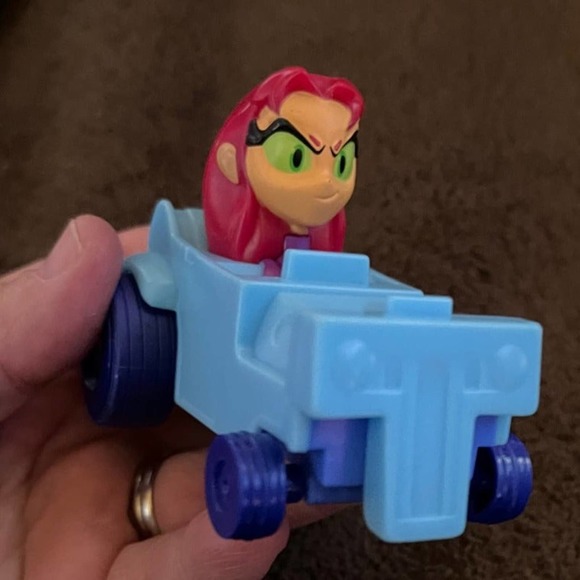Toys | Mcdonalds Happy Meal Teen Titans Starfire Car | Poshmark